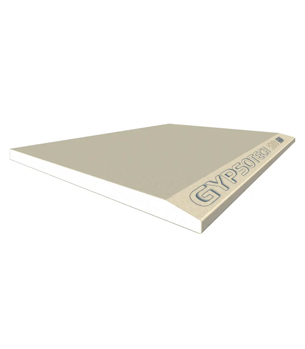 Plaque de plâtre GYPSOTECH BA 13 Standard – 3 m² - Équipement Quotidien ...
